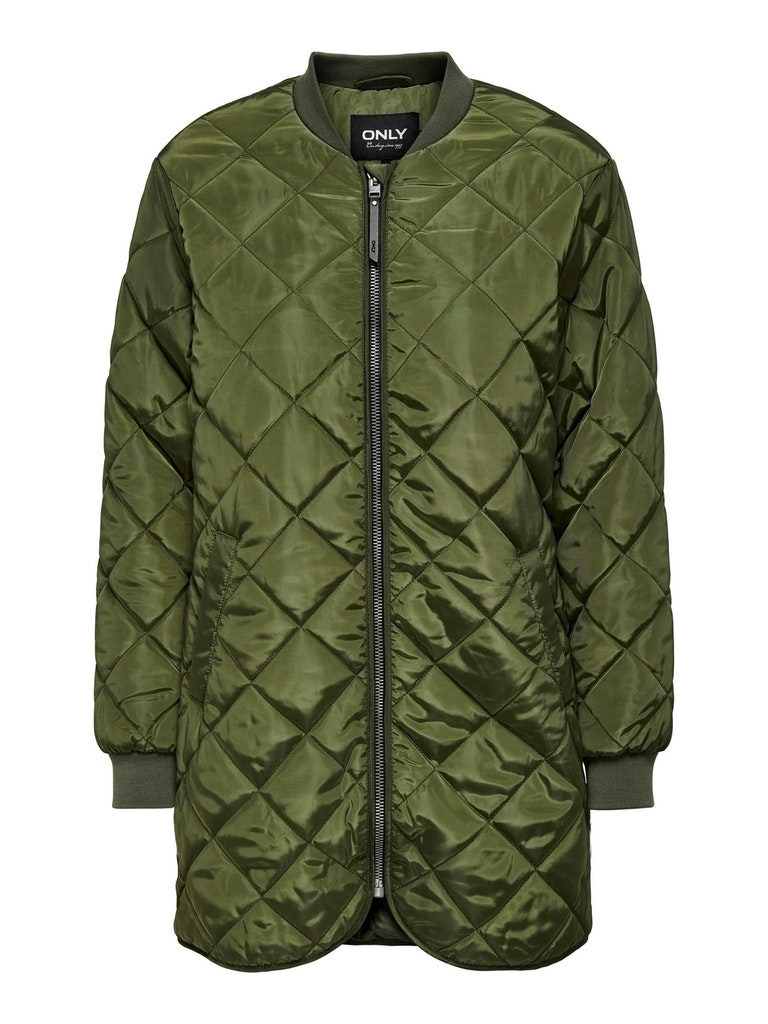 Only Damen Jacke kurz ONLJESSICA QUILTED COAT CC OTW kalamata bequem online kaufen bei Tara M