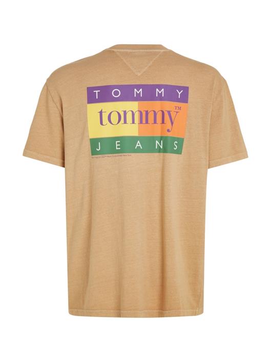 Tommy Jeans Herren T Shirt TJM REG SUMMER FLAG TEE EXT white bequem online kaufen bei Tara M